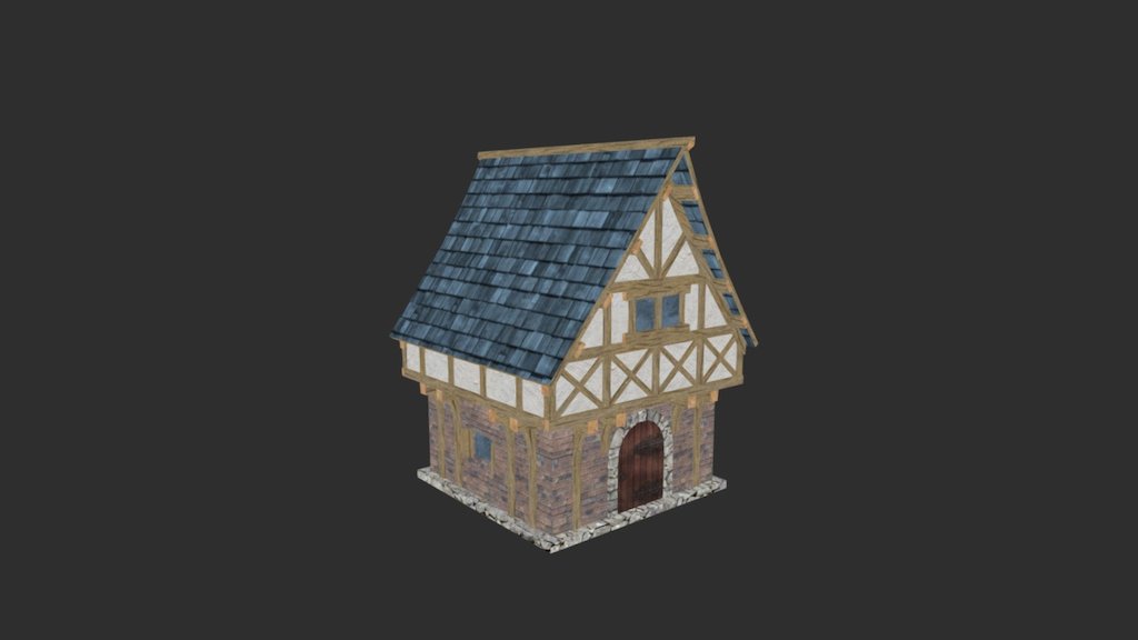 Small House 1 - 3D model by Nathan Zaloum (@NathanZaloum) [434210d ...