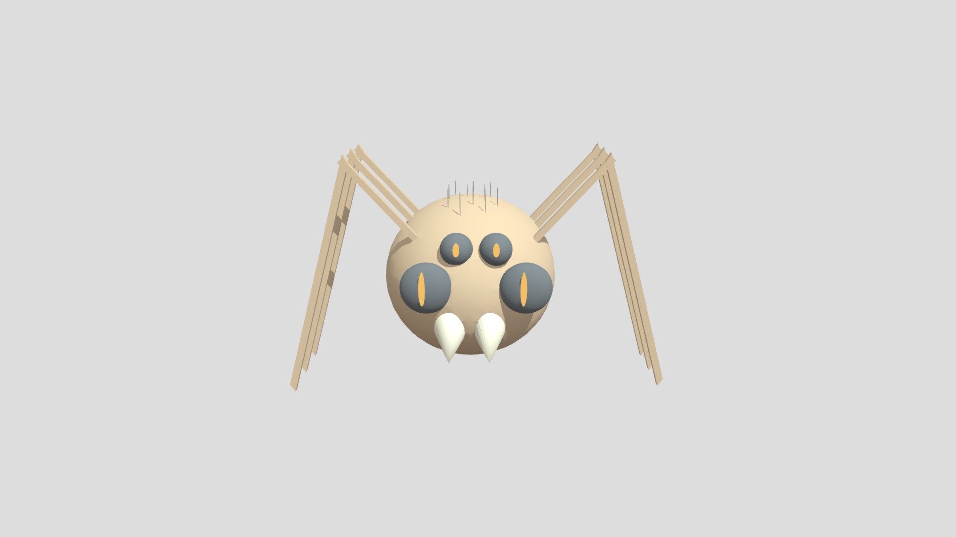 Spider - Download Free 3D model by WyattMcKay [434371f] - Sketchfab