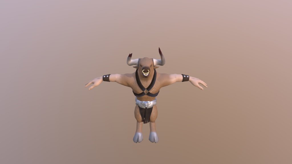 Minotaur - 3D model by rilanawelsing [434373b] - Sketchfab