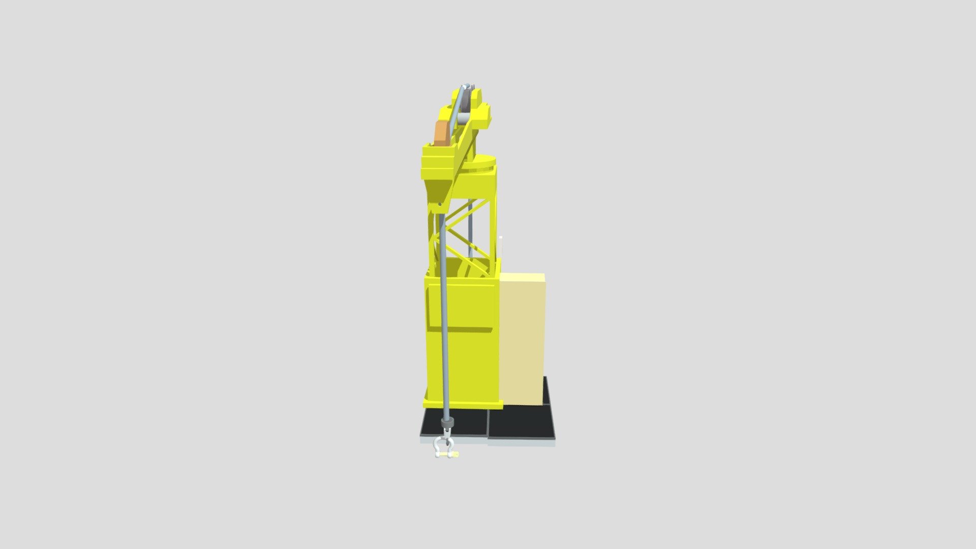 GRUA DIVING BELL NOV 24 - 3D model by mateofloyd10 [4343748] - Sketchfab