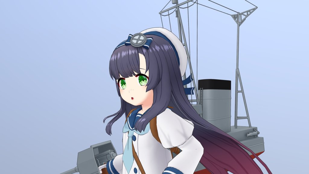 Kancolle Avatars - A 3D model collection by Jasbean - Sketchfab