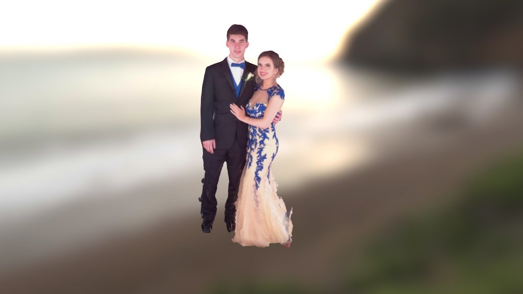Prom Couple - 3D model by wecloneu [4343cf6] - Sketchfab