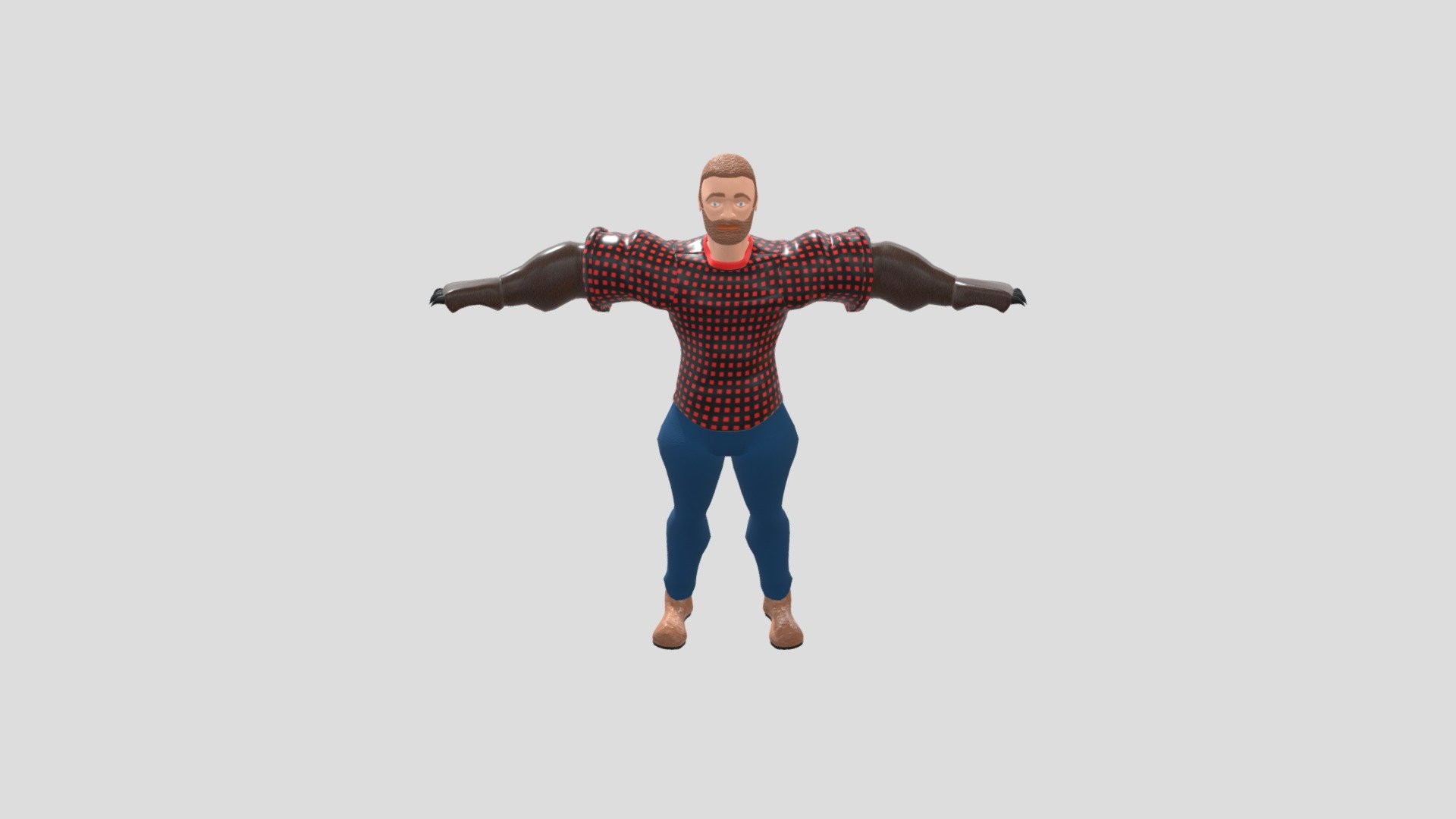 Bear Arms - 3D model by Kenneth.Charles.Schuetz [434503b] - Sketchfab