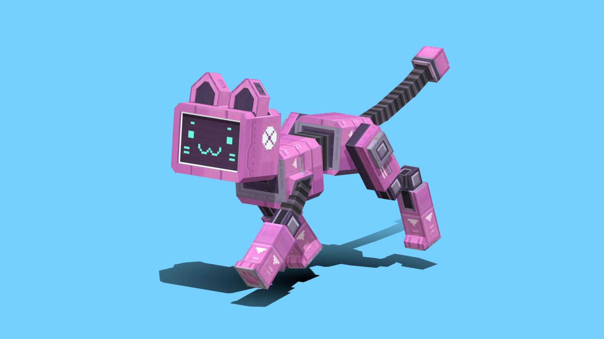 P.C: Personal Cat! - 3D model by Cuble Studios (@CubleStudio) [4345914 ...