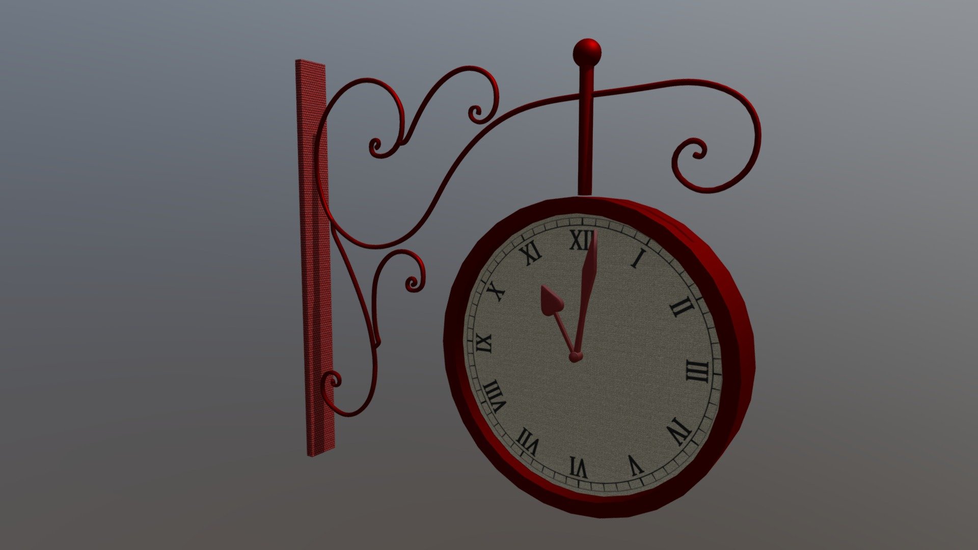 Train Station Clock - Download Free 3D model by Byron Nava (@ByronYNC ...