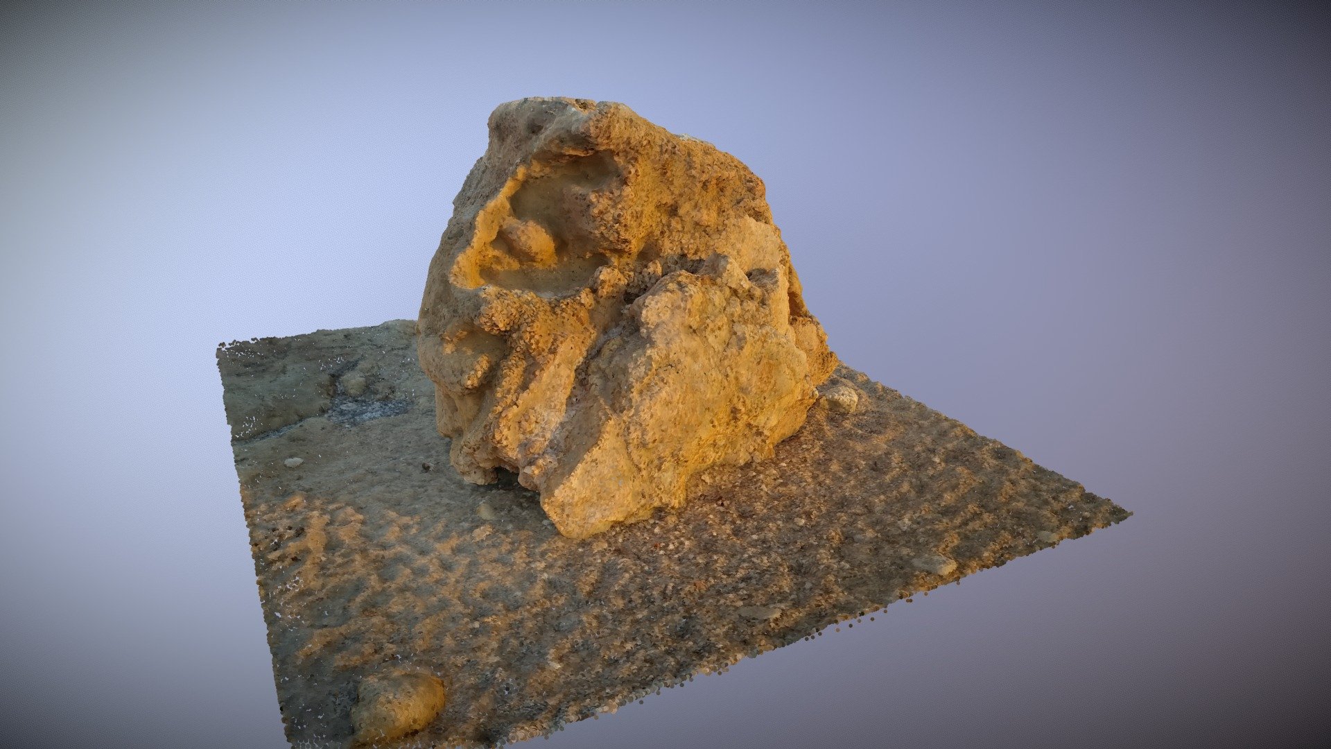 Sea Rock - Agios Georgios Cyprus - 3D model by Daniel Cork (@cerberus01 ...