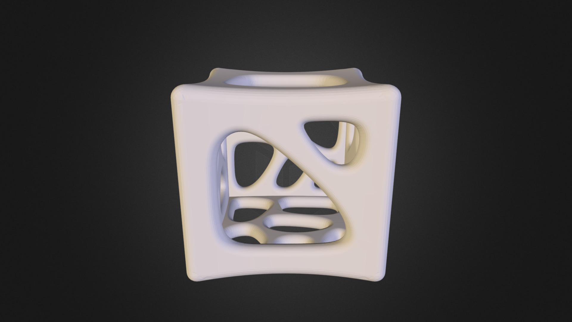 6 sided Bone Die - 3D model by 3dindustries [434802d] - Sketchfab