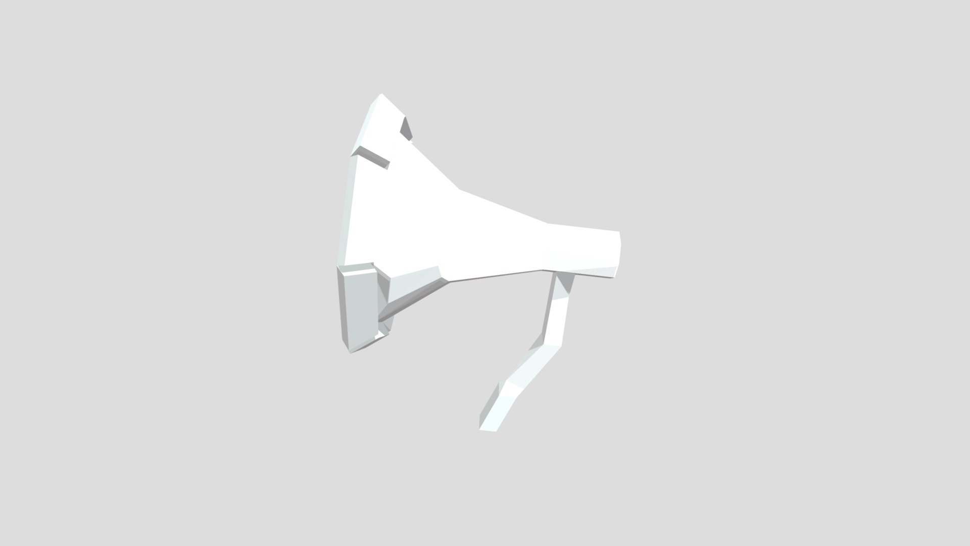 Broken Megaphone - Download Free 3D model by BernardoBones [4348335 ...