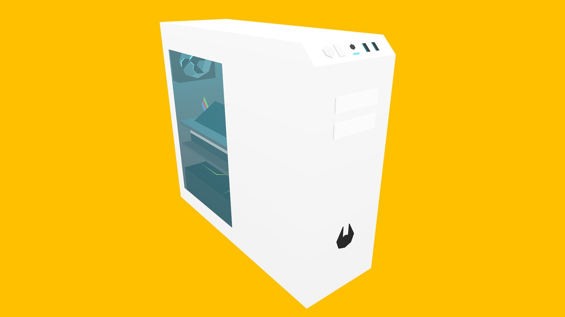 Computer I HouseholdPropsChallenge I Day n°5 - 3D model by Teiva Roche ...