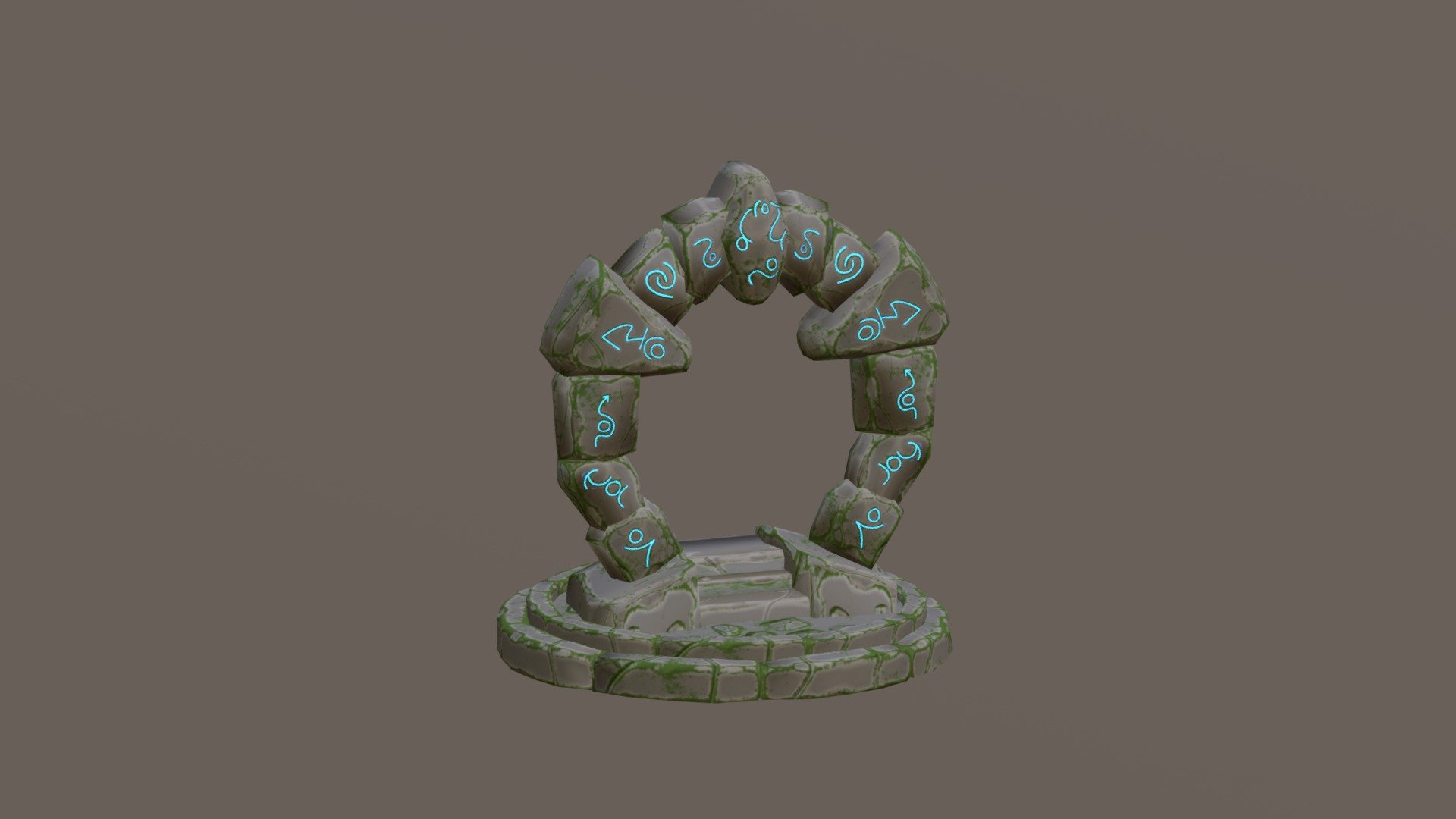 Stylized Portal - 3D model by KadirGozelce [434aa2c] - Sketchfab