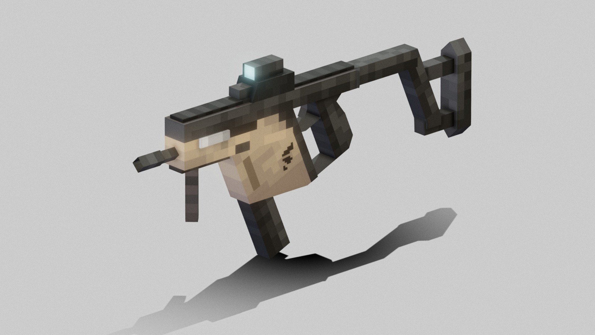 Exusiai's Kriss Vector - 3D model by Twelve (@twelveably) [434aa71 ...