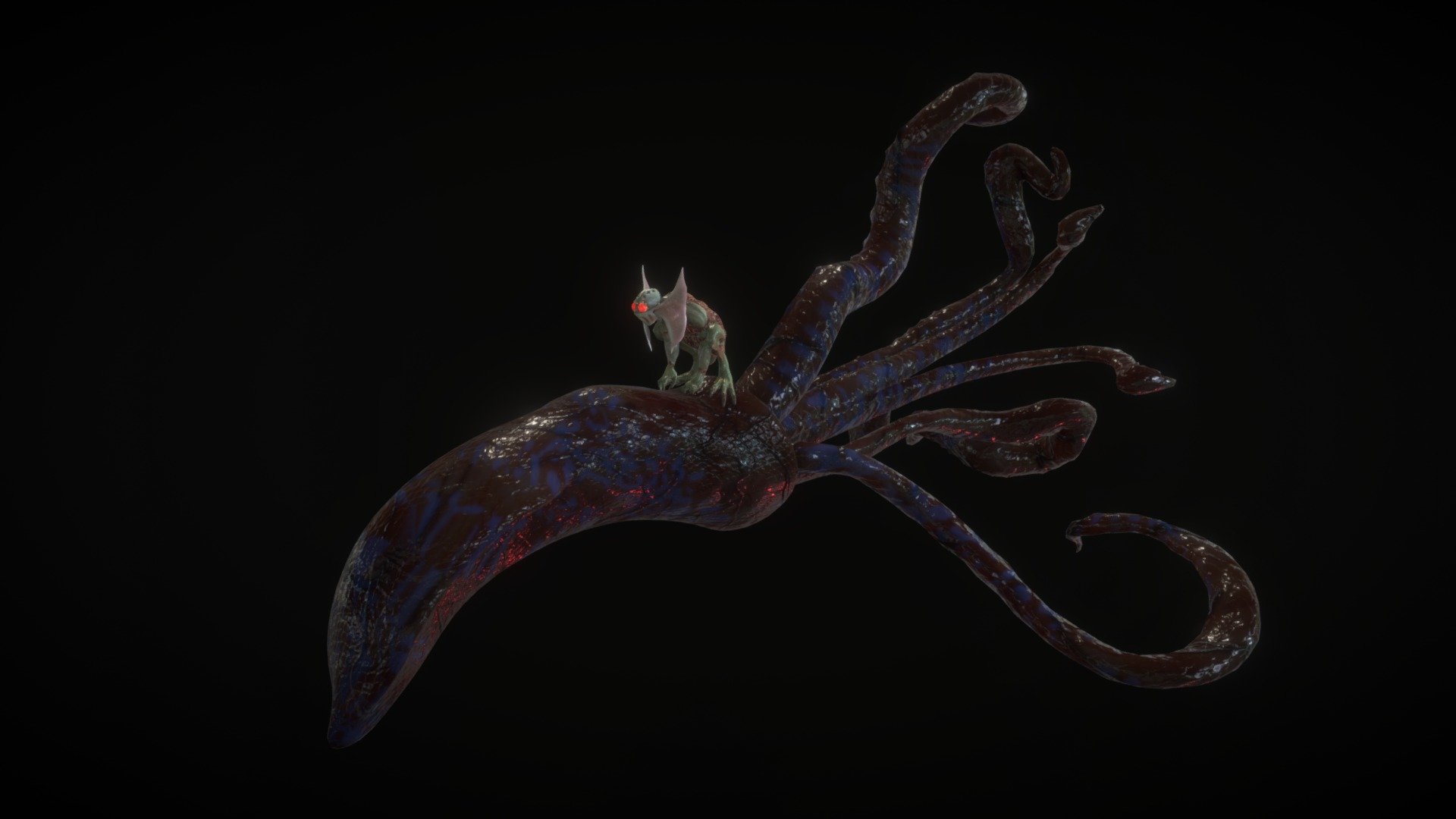 Kunjari Rider - 3D model by Cheshire (@sqprojectsponsor) [434b8d8 ...