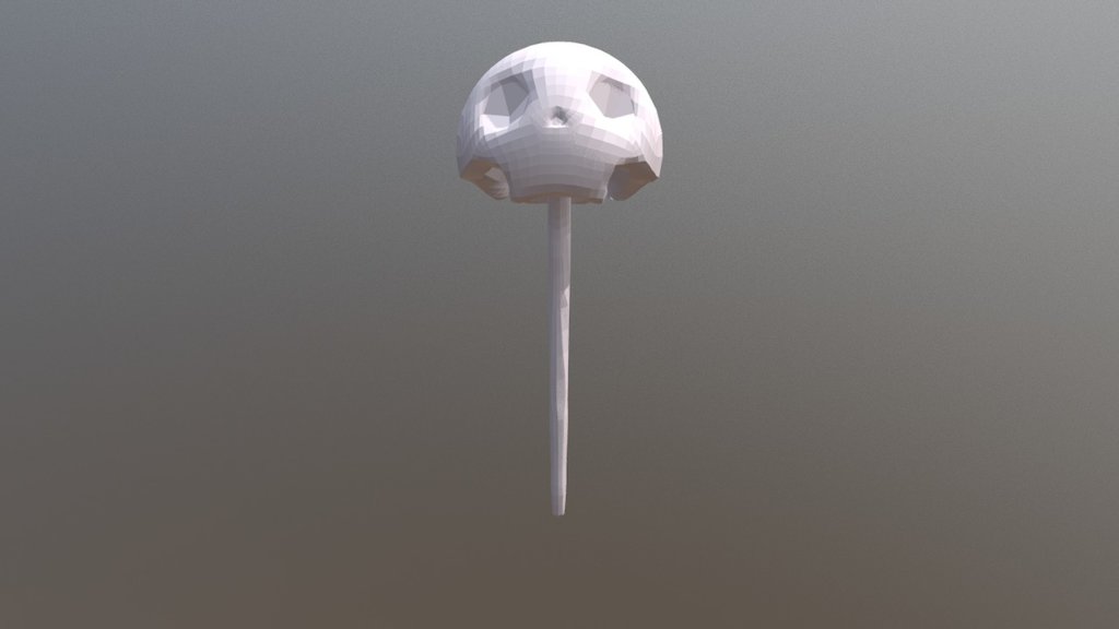 Vara Calavera Not so Low Poly - Download Free 3D model by Palta Studio ...