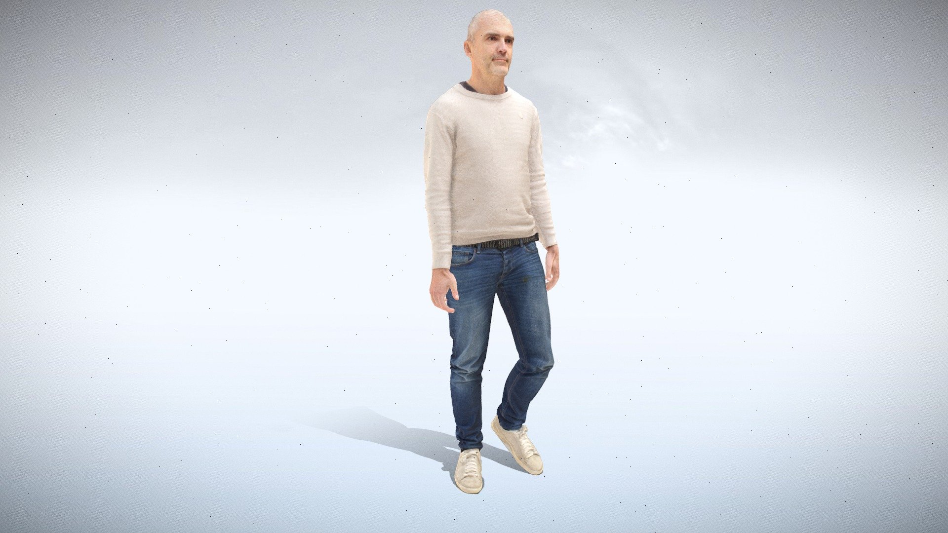 Male Pose - Andreas walking - 3D model by ViARsys [4351c27] - Sketchfab
