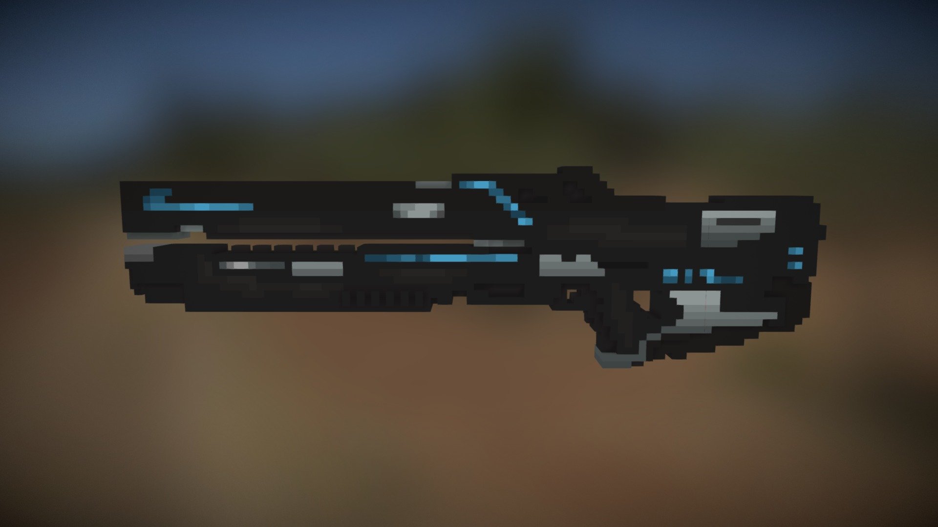 RailGun - 3D model by Nopzakung (@nutnopnom002) [4354175] - Sketchfab