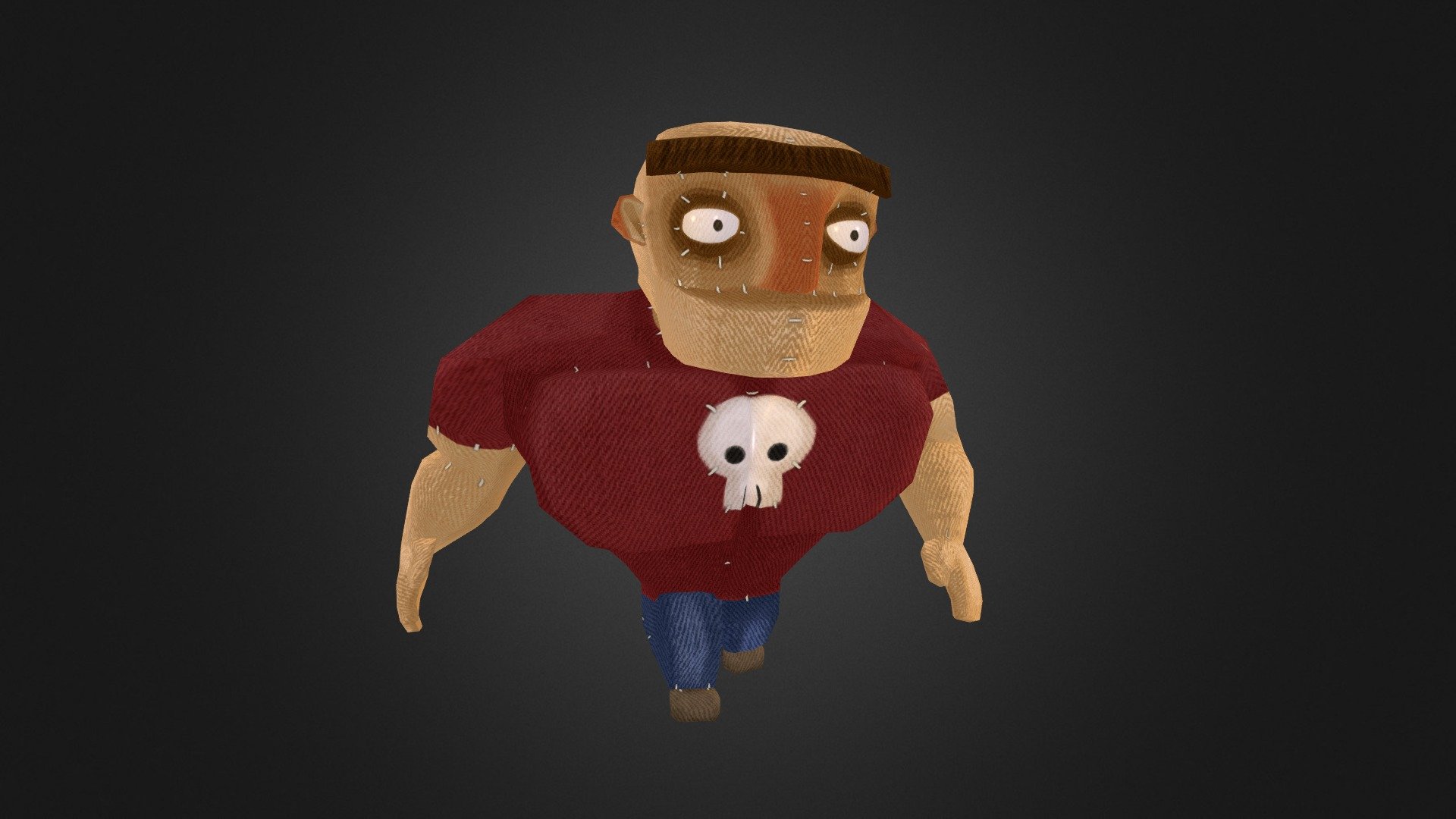 Big guy - 3D model by kliekie [4354431] - Sketchfab