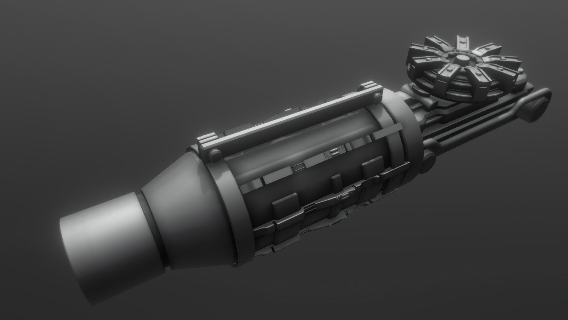 Louis- Pulse Cannon - 3D model by pikabobalex [43555f5] - Sketchfab