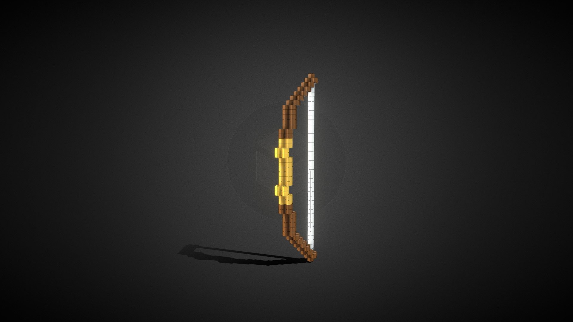Voxel Style Fantasy Bow - Download Free 3D model by Jrayman [4355787 ...