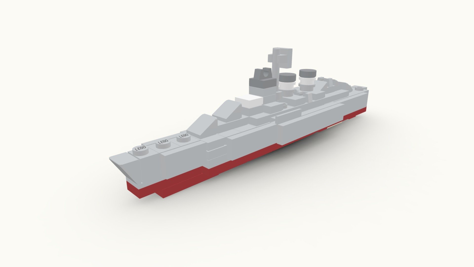 LEGO USS Nicholas Destroyer (DD-449) MOC [#0031] - Download Free 3D ...
