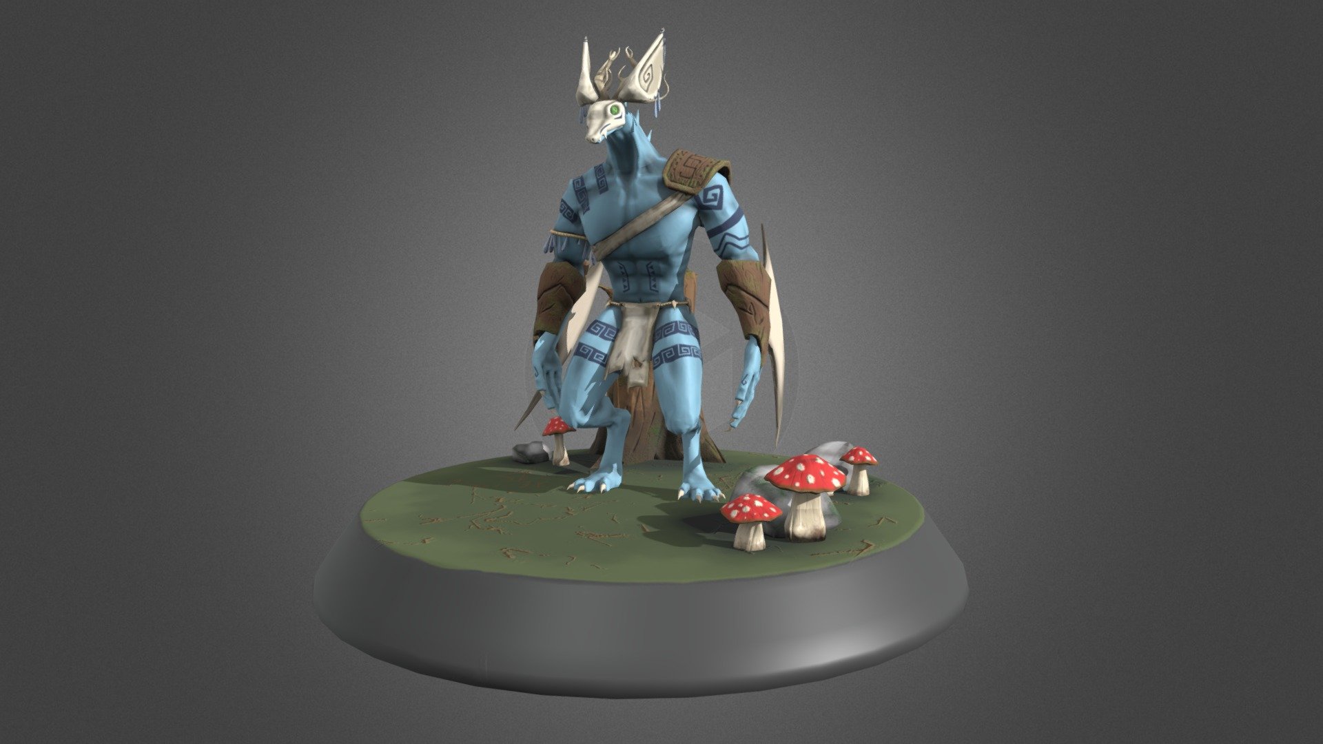 Creature - 3D model by coralievital [4358122] - Sketchfab