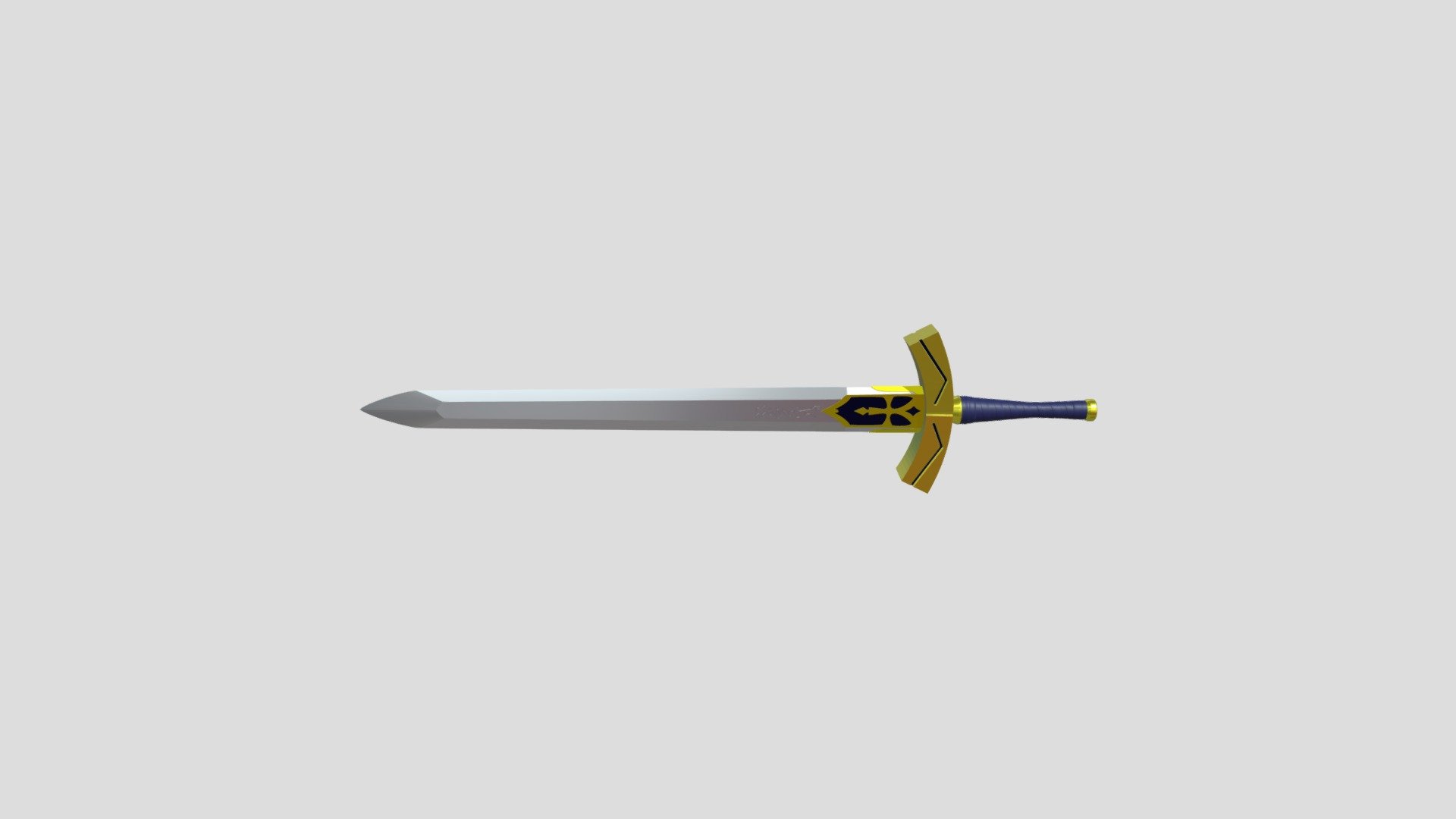 Excalibur - 3D model by Khelek (@kheleksalinas) [435827e] - Sketchfab