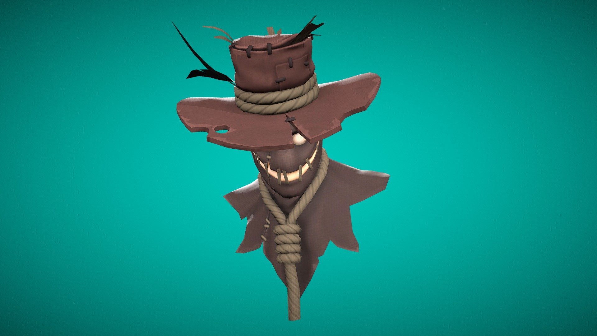 Scarecrow - 3D model by goldenjohson [435851b] - Sketchfab