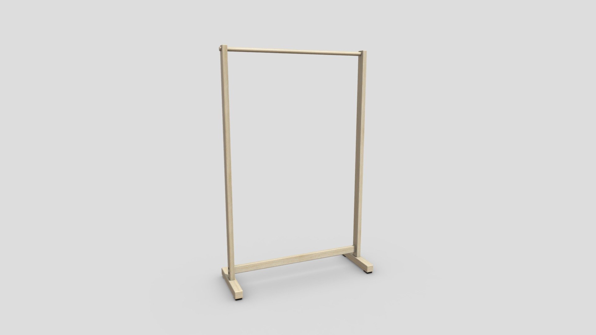 Solid Wood Modern Hanger 800 - Buy Royalty Free 3D model by interior ...