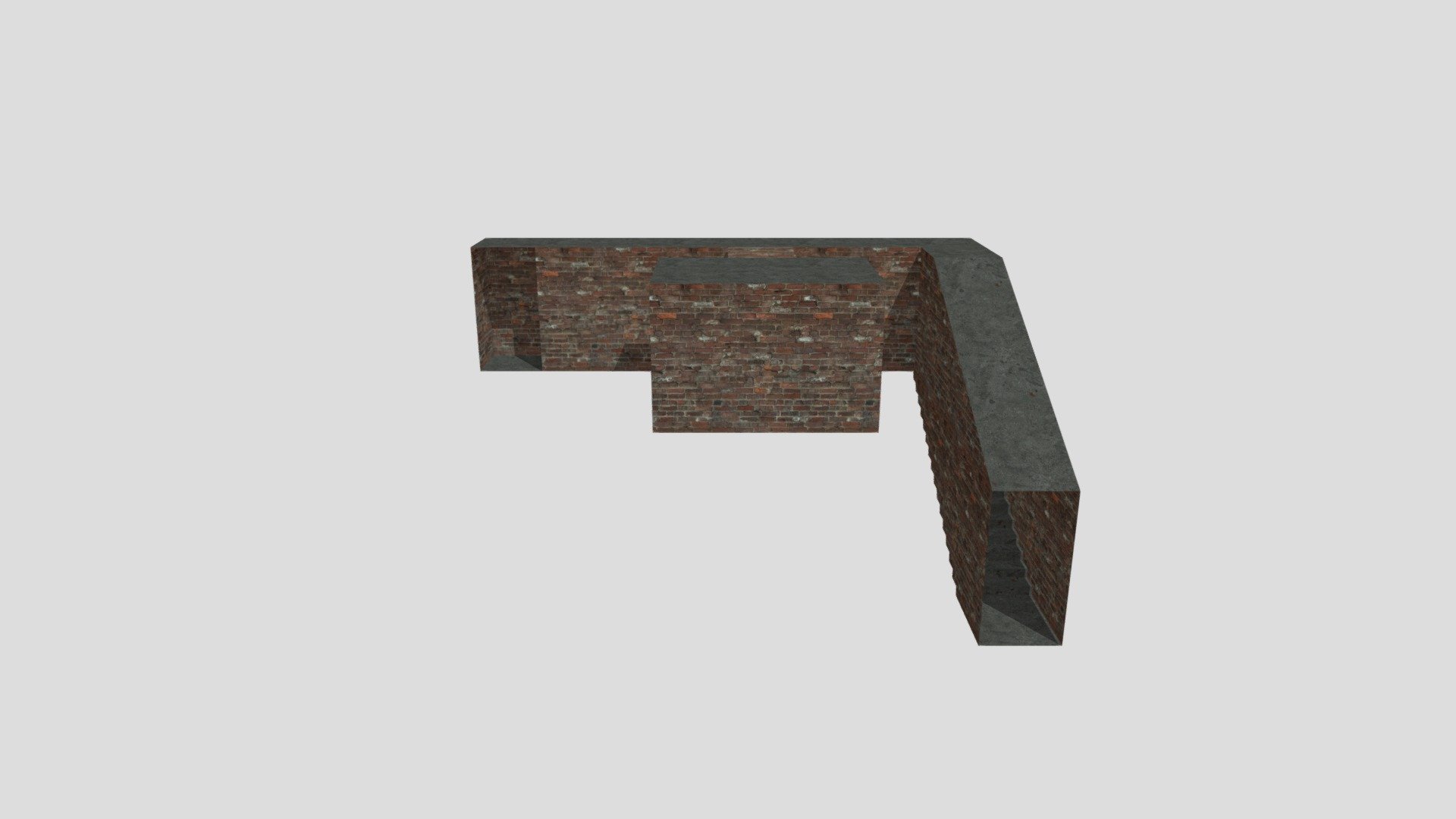 SCP 087-B Corridor with Window - Download Free 3D model by SCP Games ...