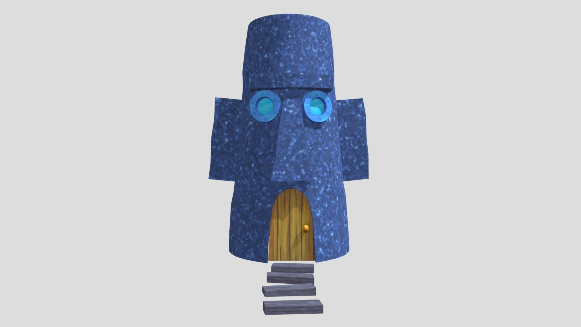 BFBBR - Squidward House - Download Free 3D model by SMF Features ...
