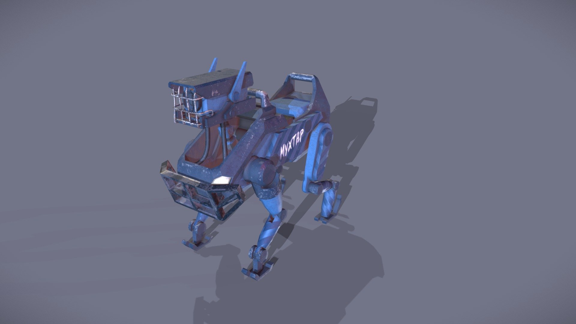 RoboDog - 3D model by zaychelik [435a4f5] - Sketchfab