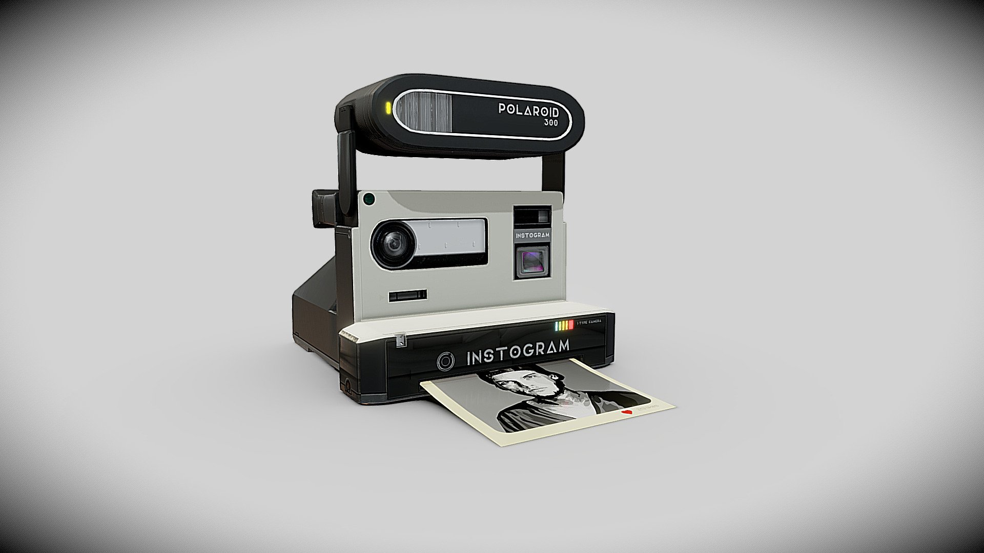 Instogram - 3D model by OGL (@GaryLim) [435a6e5] - Sketchfab