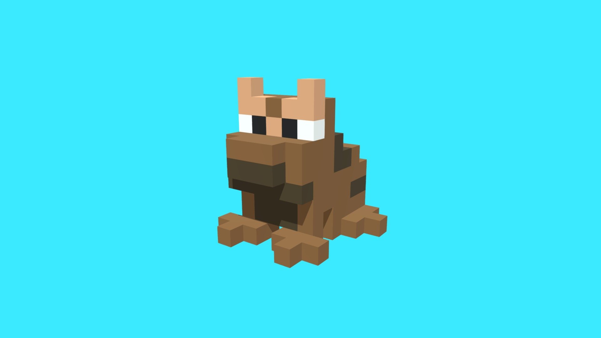 Voxel Malayan Horned Frog - Buy Royalty Free 3D model by COVE989 ...