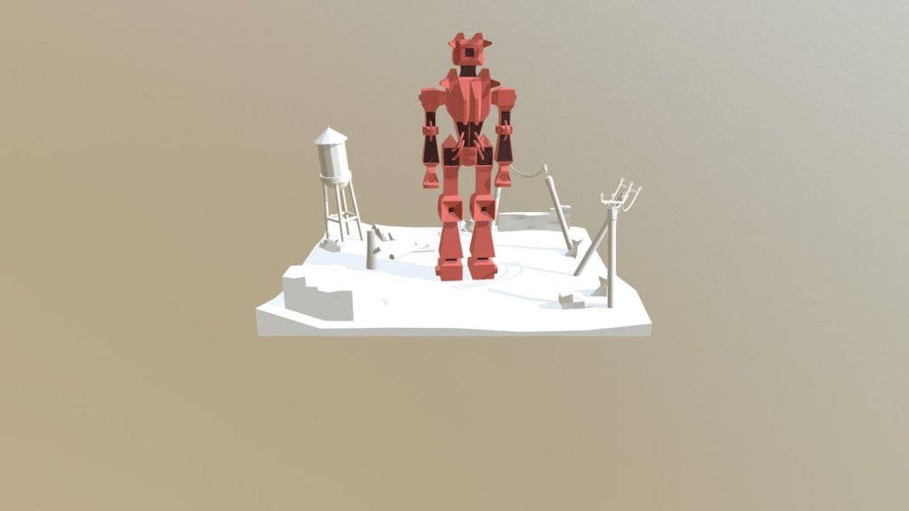 Robot World SF - Download Free 3D model by avery34 [435e10d] - Sketchfab