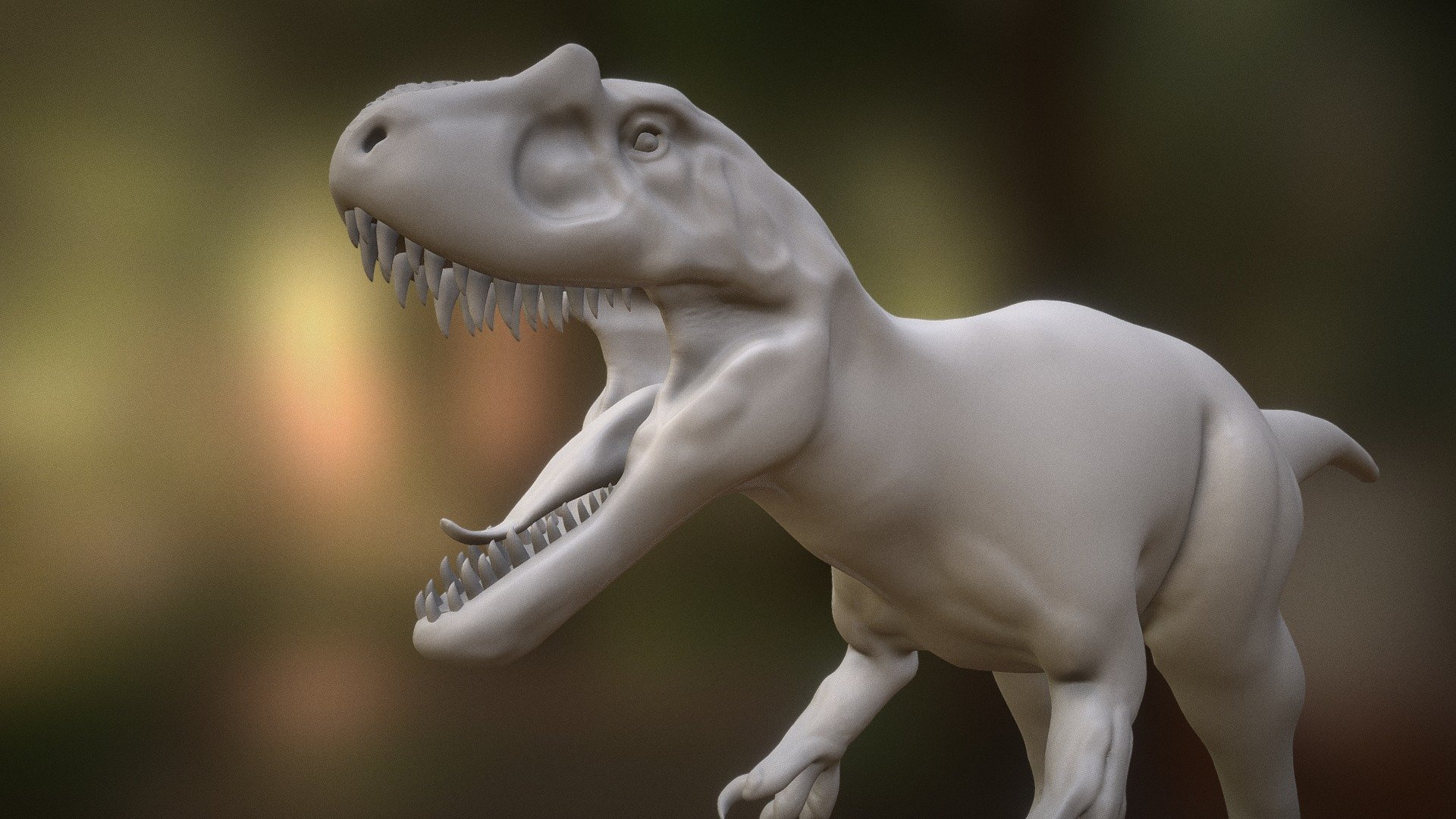 Allosaurus - 3D model by MehdiMouhsine [435f582] - Sketchfab
