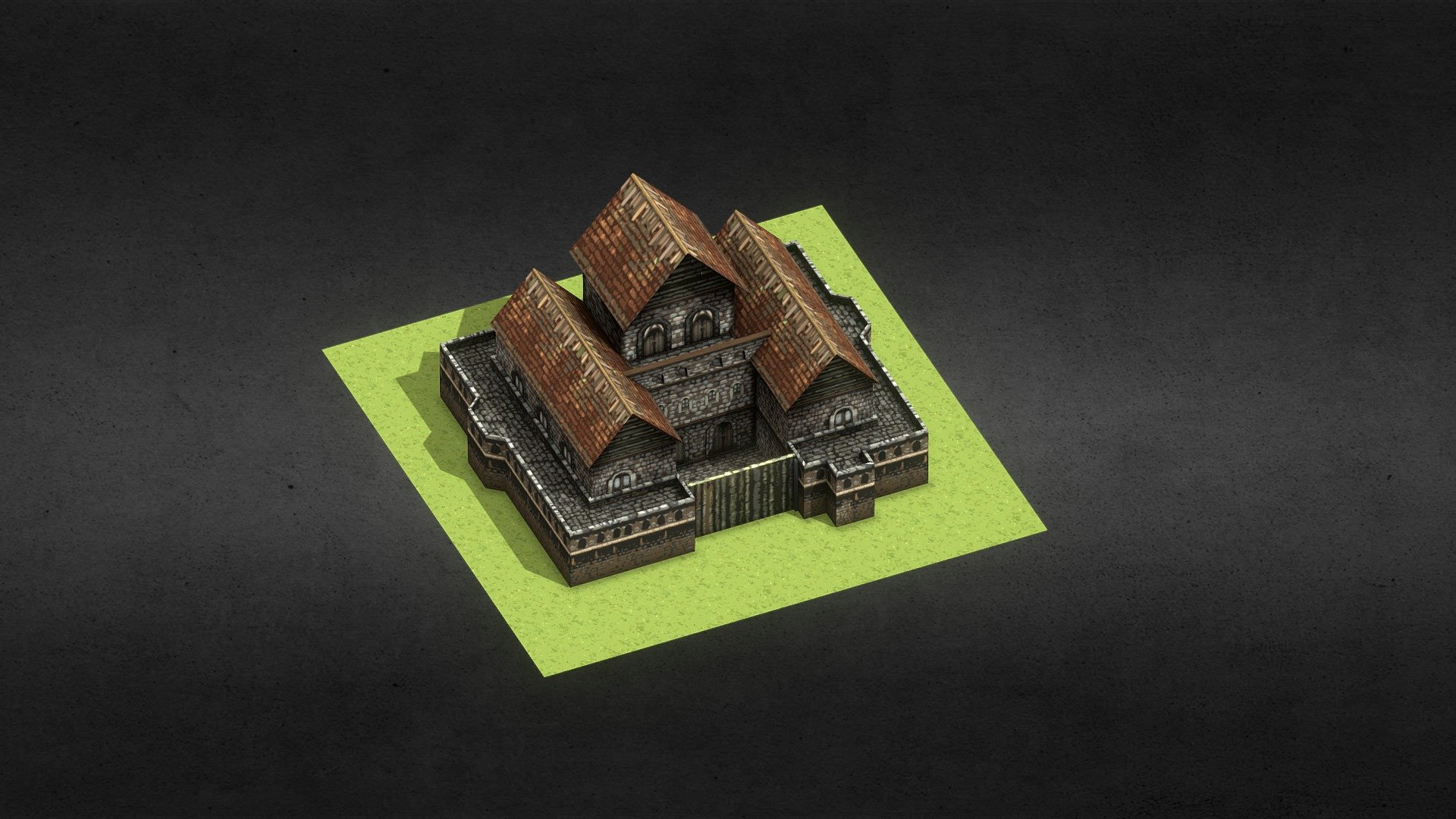 Fort - Buy Royalty Free 3D model by tamminen [435f869] - Sketchfab Store