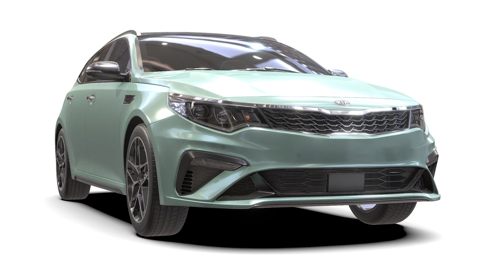 KIA Optima Sportswagon 2019 - 3D model by autoactiva [4360777] - Sketchfab