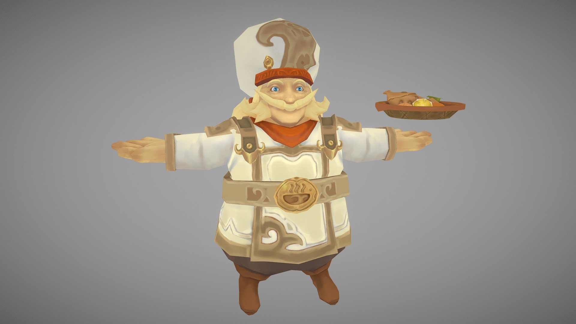 Chef - Download Free 3D model by Mateus Schwaab (@Mehrus) [4363012 ...