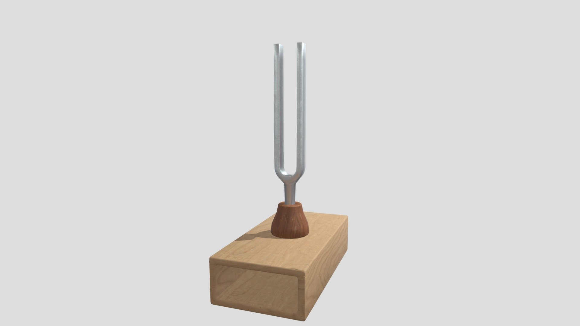 Tuning Fork 440 Hz - 3D model by capkuckokos [4366ffb] - Sketchfab