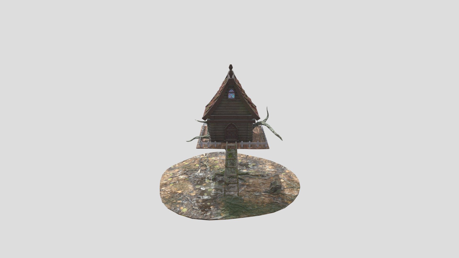 Tree House - Download Free 3D model by corinapeer [43683b7] - Sketchfab