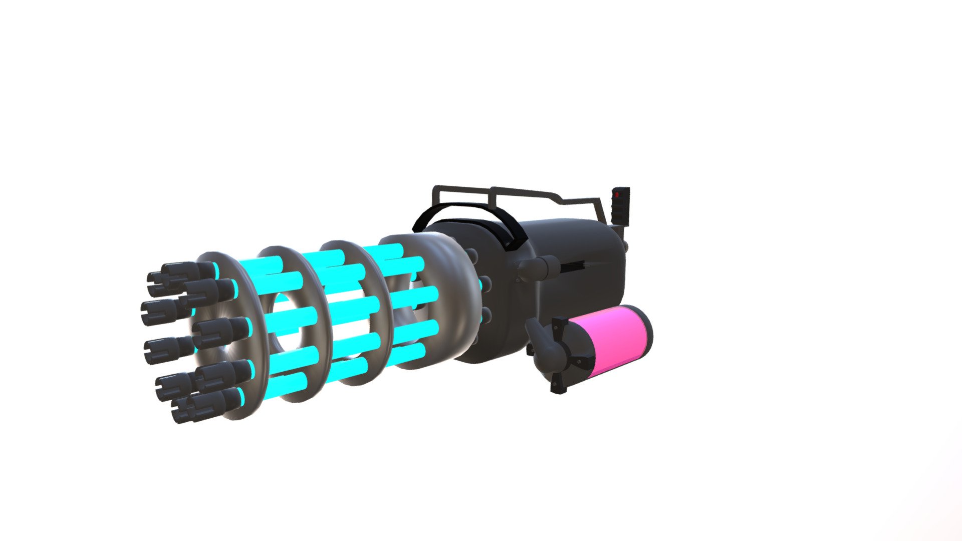 Minigun - 3D model by Aurora Borealis (@Die5) [43686c5] - Sketchfab