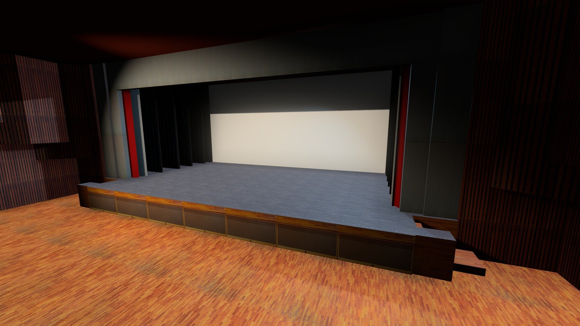 Founex Theatre - Download Free 3D model by space928 [436ae08] - Sketchfab