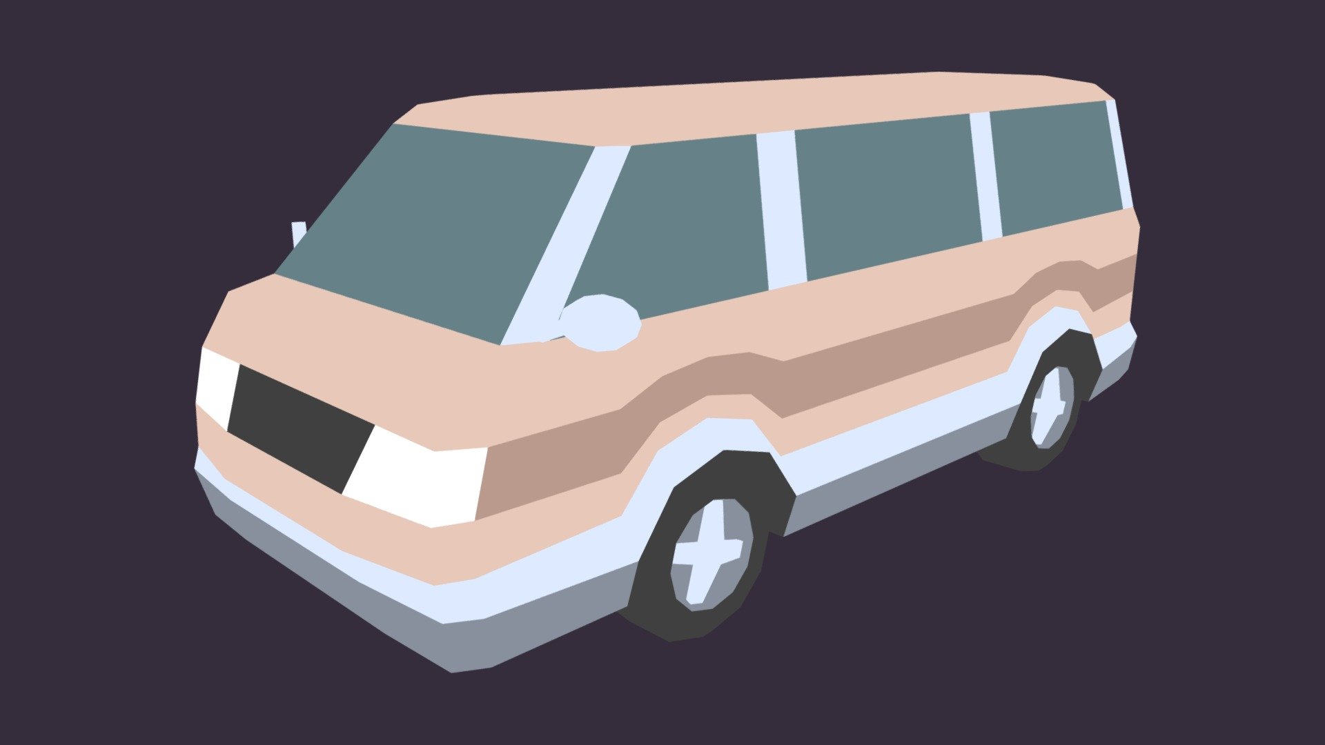 Van - Download Free 3D model by piscopancer [436cb90] - Sketchfab