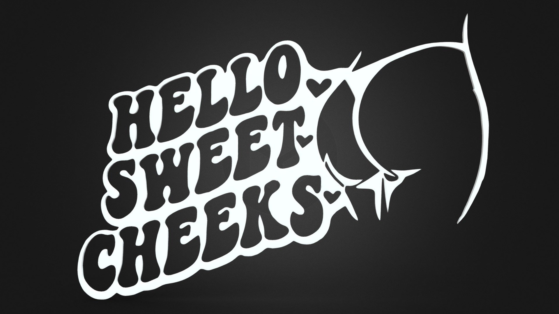Hello Sweet Cheeks - Buy Royalty Free 3D model by yogi_sandhi [436d66f ...