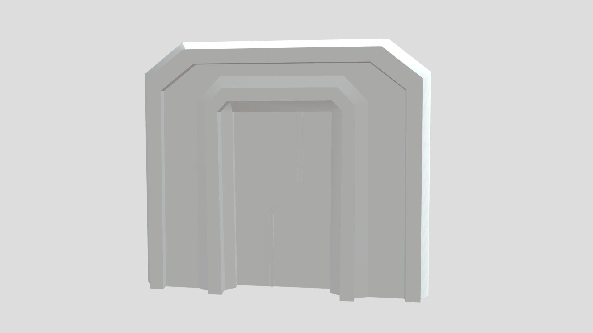 FuturisticDoor - 3D model by Jackathoth [436ed9a] - Sketchfab
