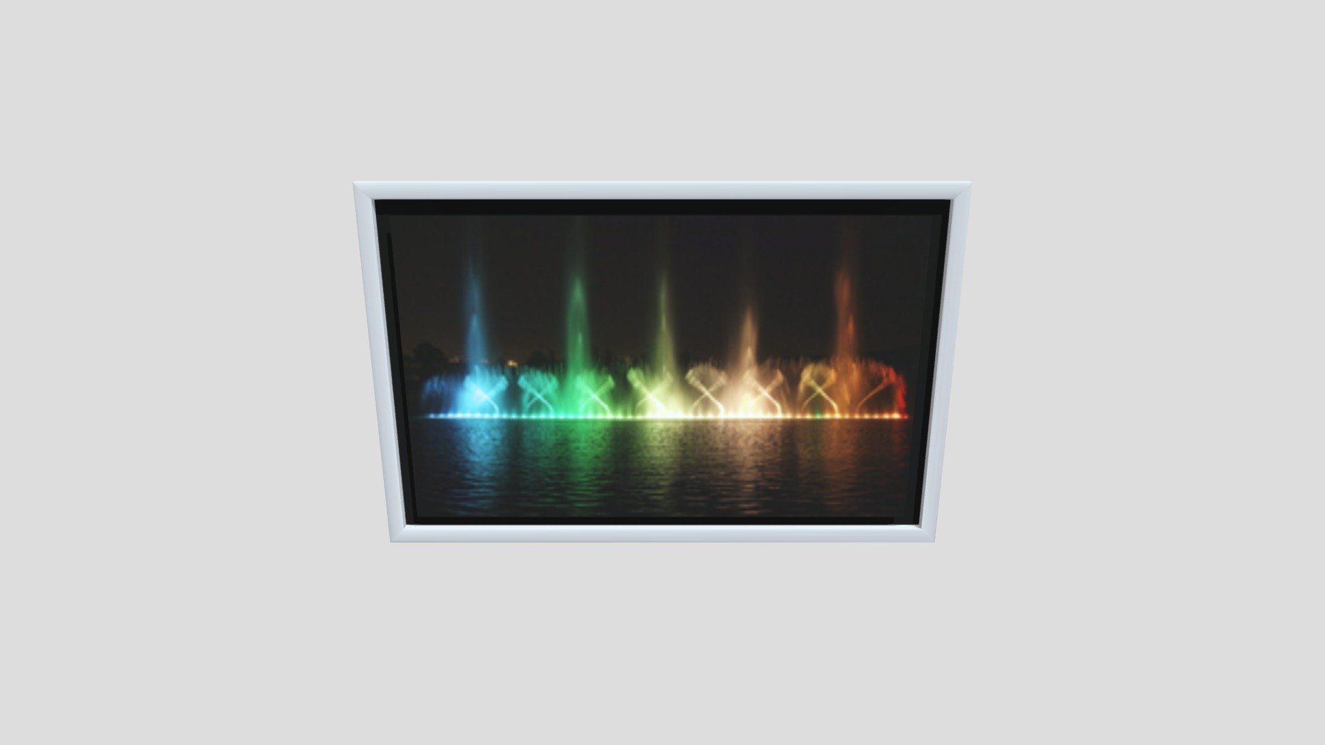 Frame colored fountain - Download Free 3D model by 1-3D.com [436f0e4 ...