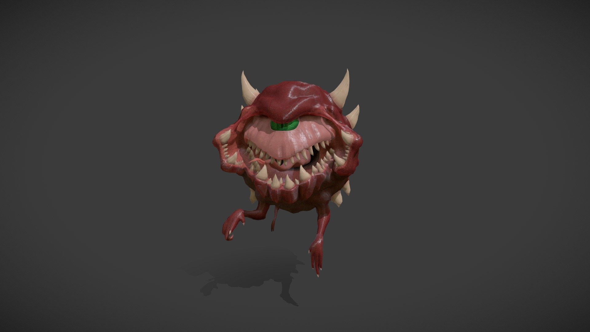 Cacodemon - 3D model by Mario.Ametrano (@Mario.Am) [436f8ac] - Sketchfab