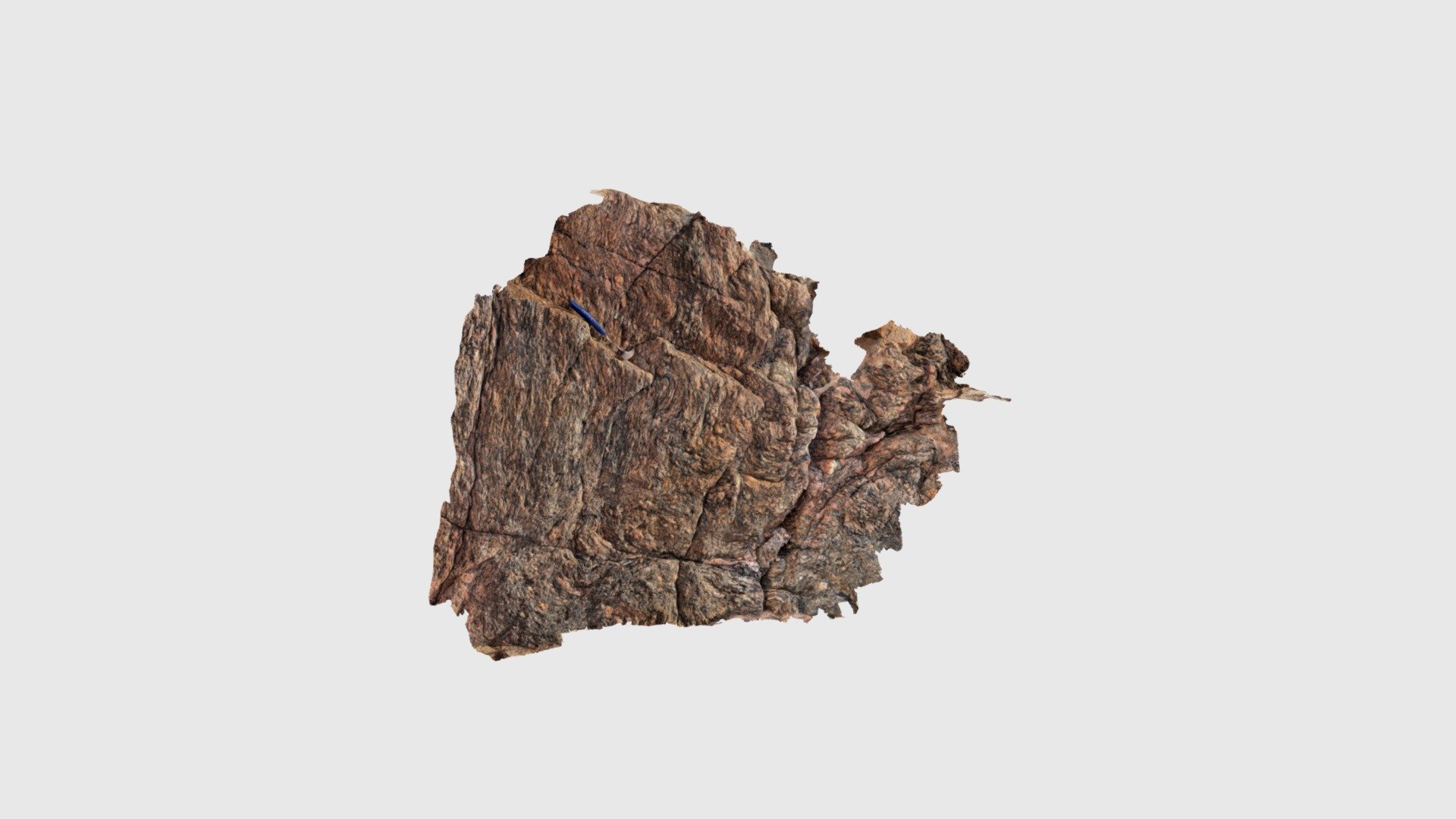Metric fold in Cannes migmatite - Download Free 3D model by gduclaux ...