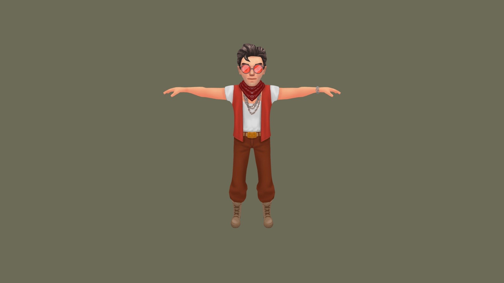 Max (Burning Man battle pass) - 3D model by Landylias [4371c65] - Sketchfab