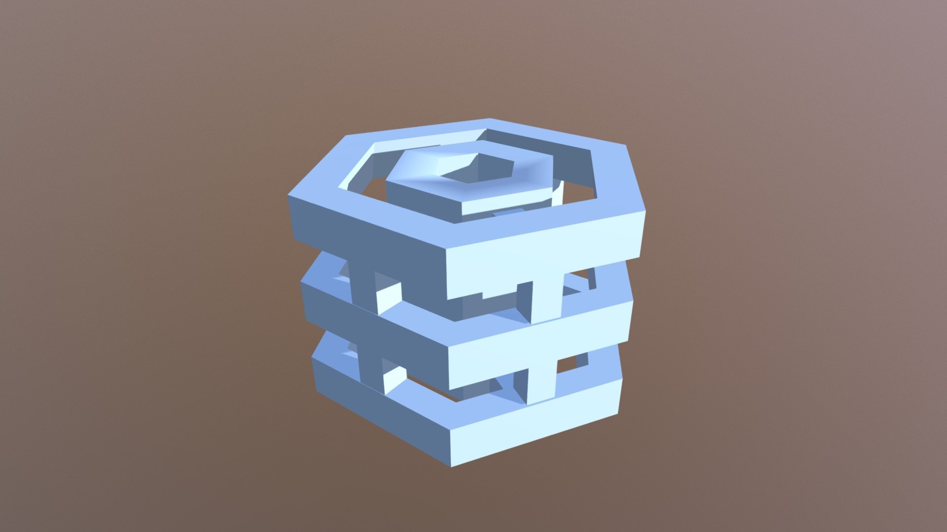 Abstract Polygon - 3D model by sarita hangtagool (@saritahangtagool ...