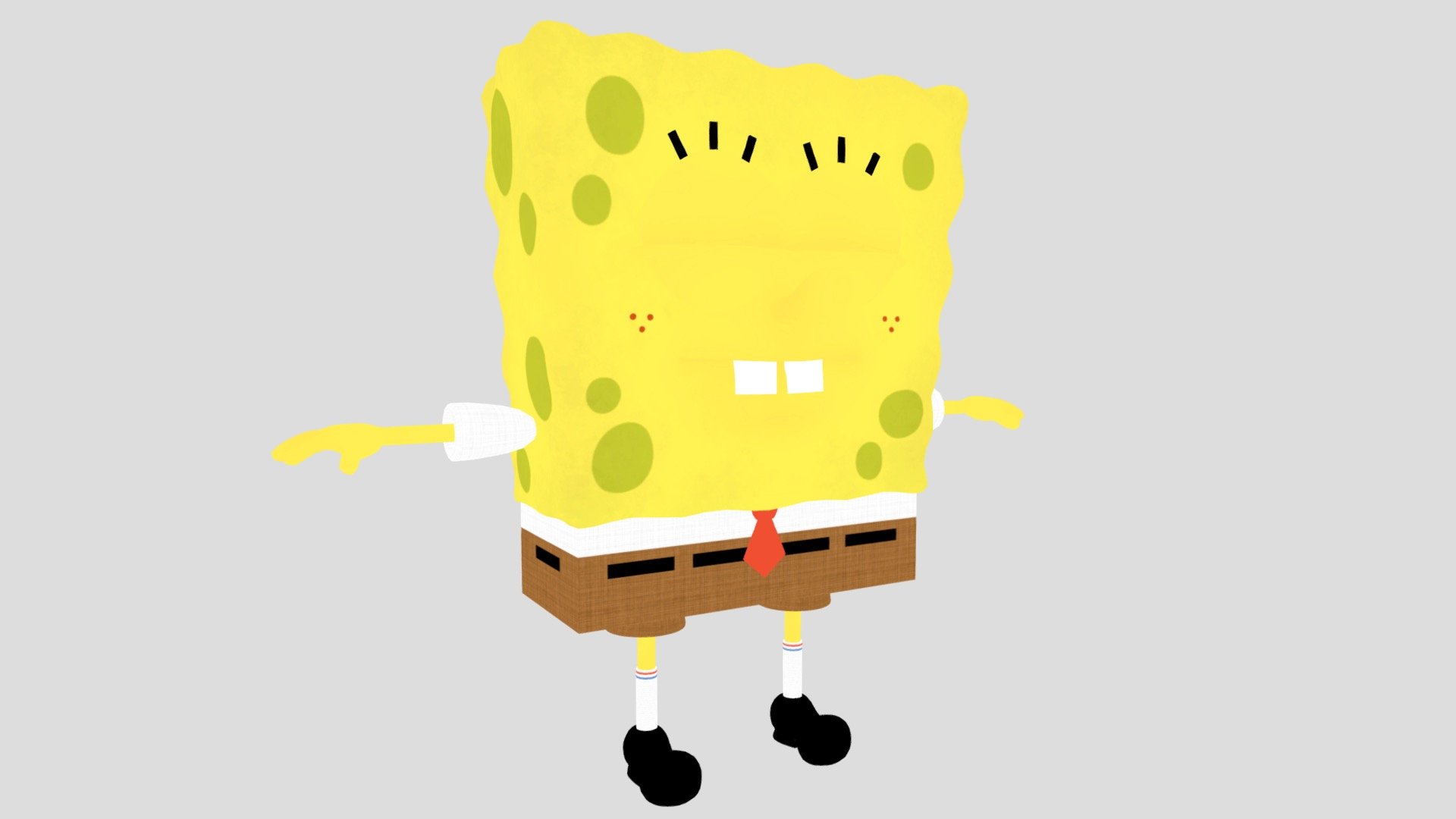 Bfbbr-SpongeBob - 3D model by Sajin Mickey Firey fan 1342 from Cheryl ...